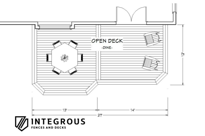 Backyard Platform Deck - Mountville, PA