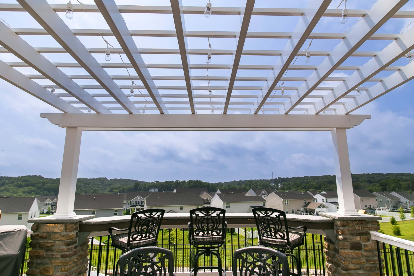 Bi-Level Pool Deck With Bar - Downingtown, PA - Integrous Fences and Decks