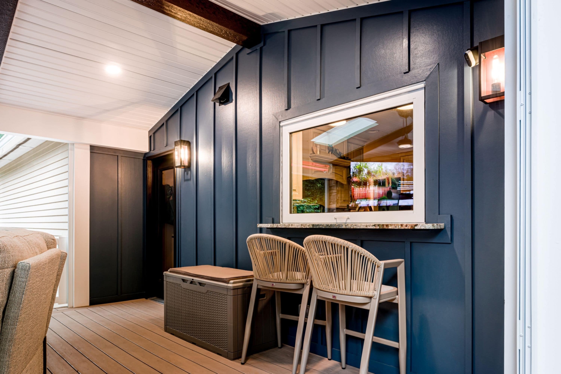Highly Customized Deck With Gravity Window and Skylights - Downingtown ...