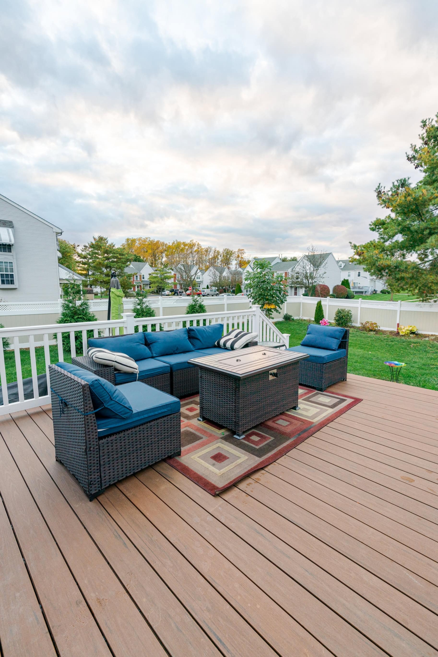 Full Width Waterfall Deck- Aston, PA - Integrous Fences and Decks