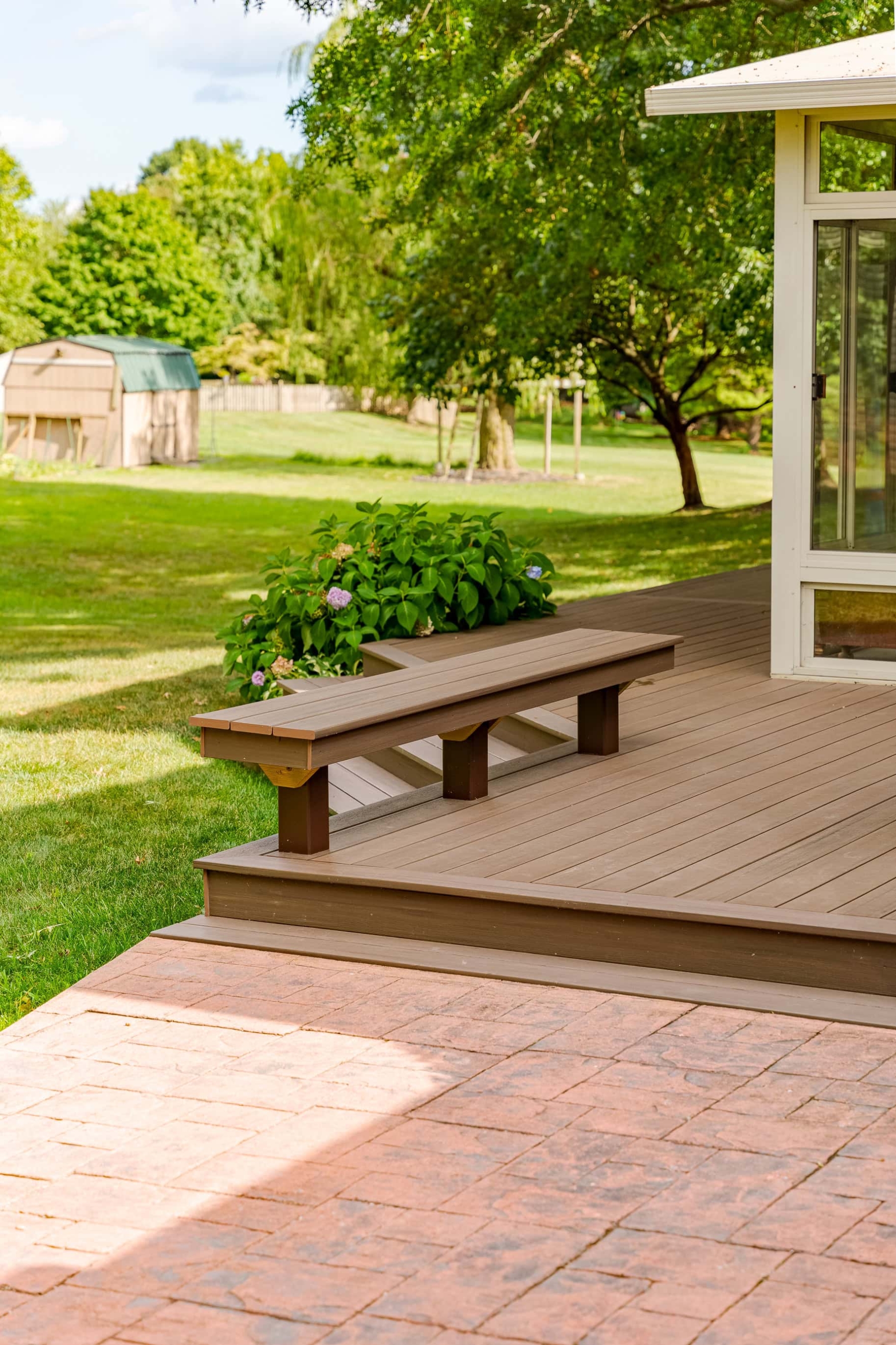 Deck That Blends Into Nature - Lititz, PA - Integrous Fences and Decks