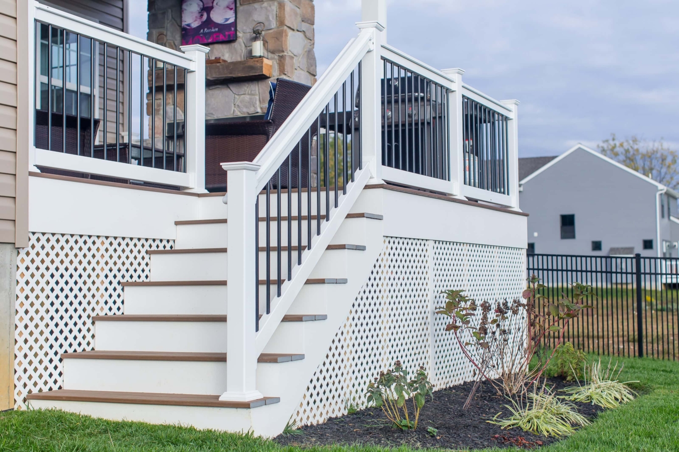 Seamless Back Porch Extension - Lancaster, PA - Integrous Fences and Decks