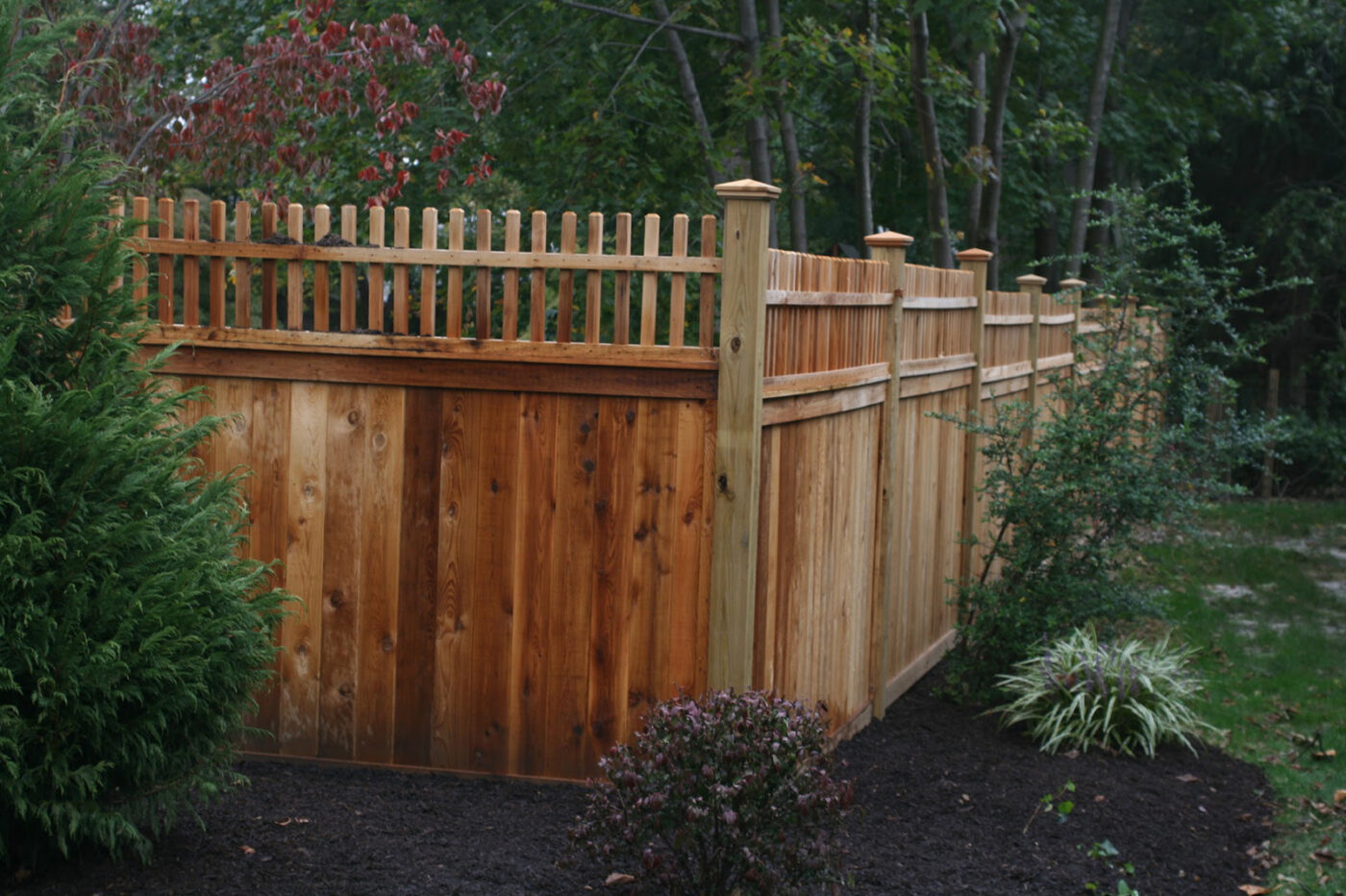 Wood Fences - Integrous Fences and Decks