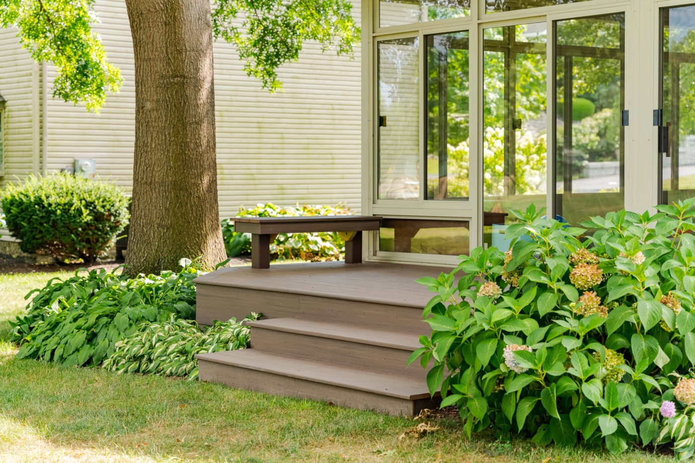 Deck That Blends Into Nature - Lititz, PA - Integrous Fences and Decks