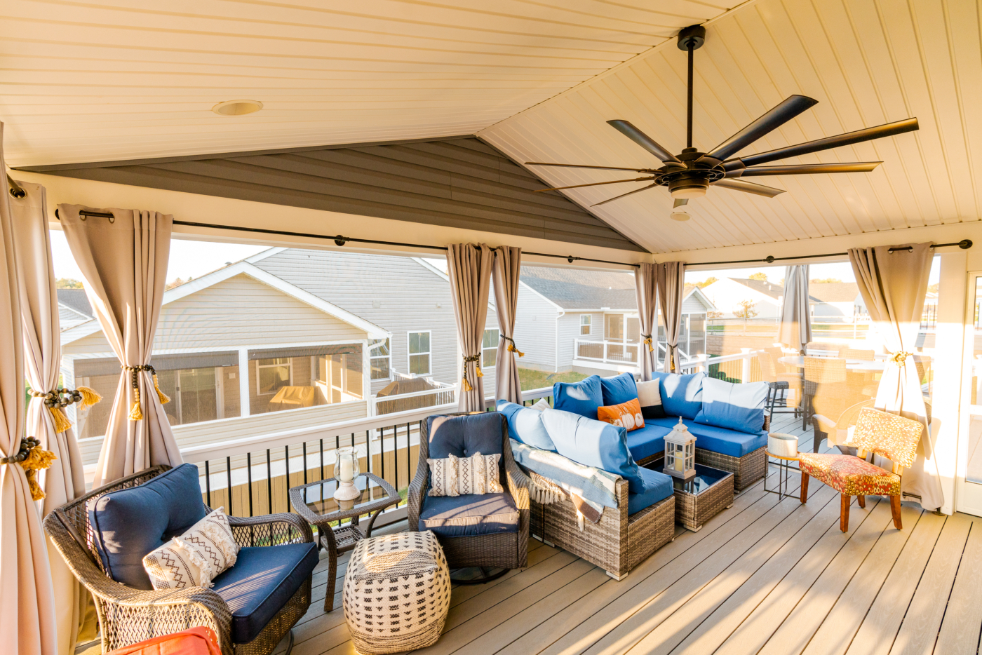 Deck With Screened In Roof - Coatesville, PA - Integrous Fences and Decks