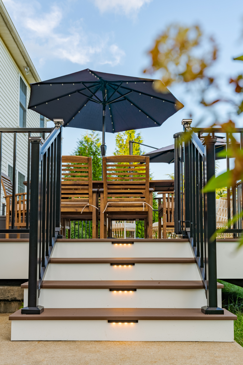 Octagon-Shaped Statement Deck - Douglassville, PA - Integrous Fences ...