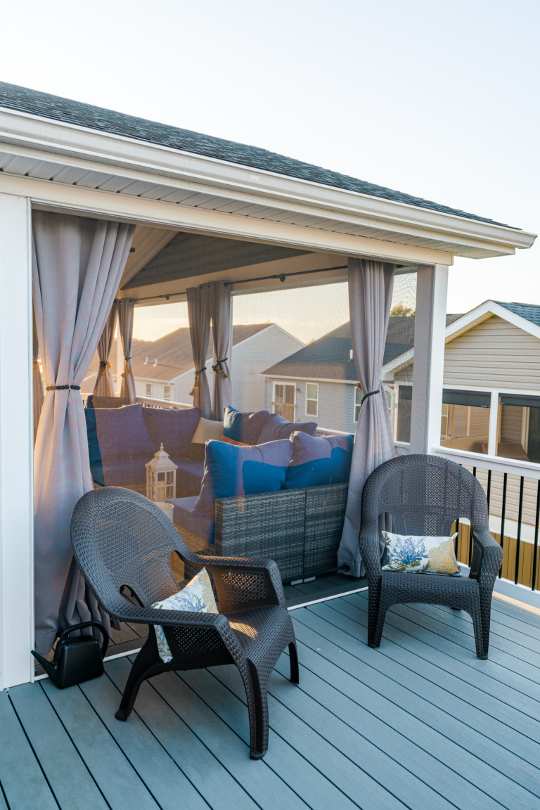 Deck With Screened In Roof - Coatesville, PA - Integrous Fences and Decks