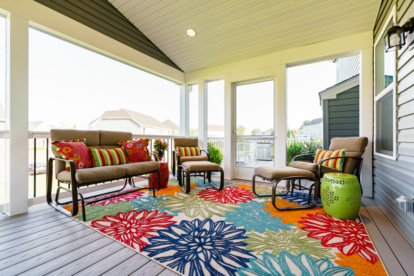 Deck With Screened In Roof - London Grove, PA - Integrous Fences and Decks